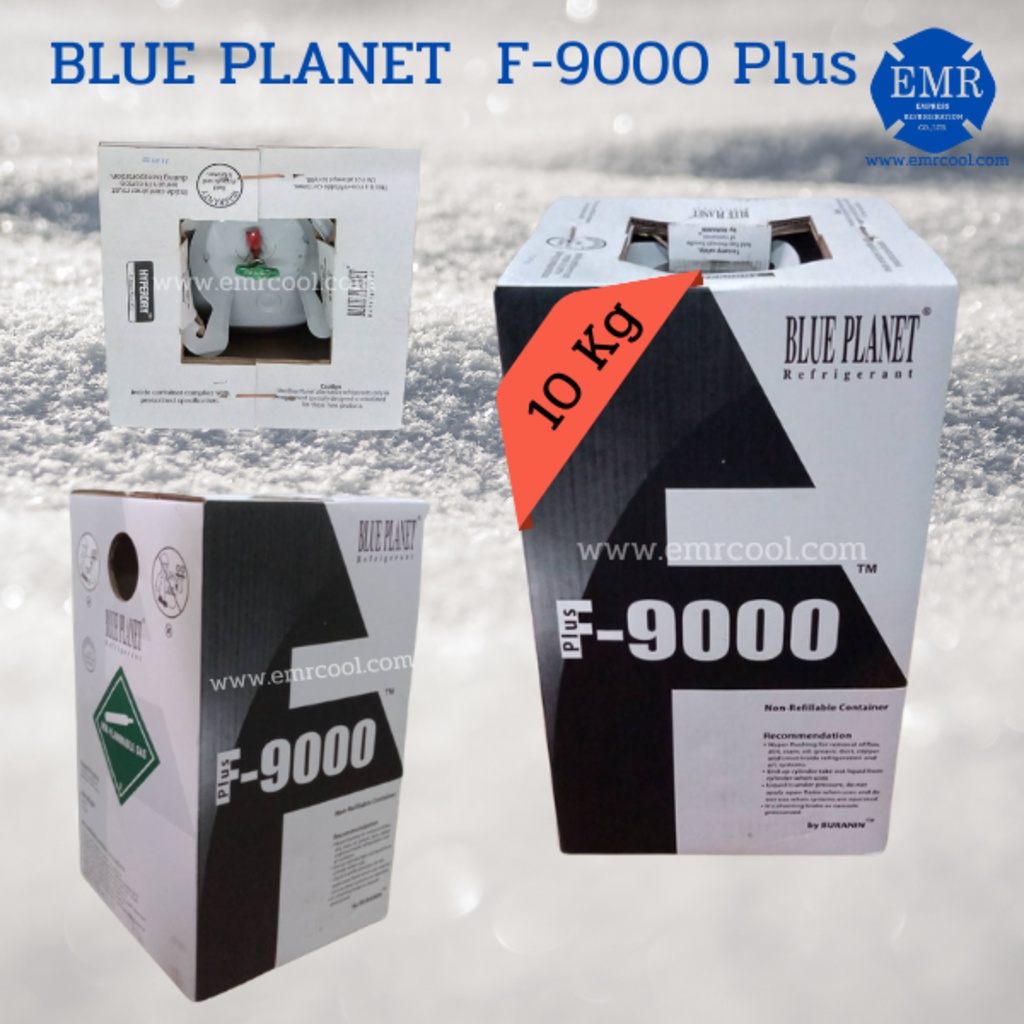 BLUE PLANET(บลู แพลนเน็ต) น้ำยาล้างระบบแอร์ ระบบปรับอากาศ F9000 Plus ...