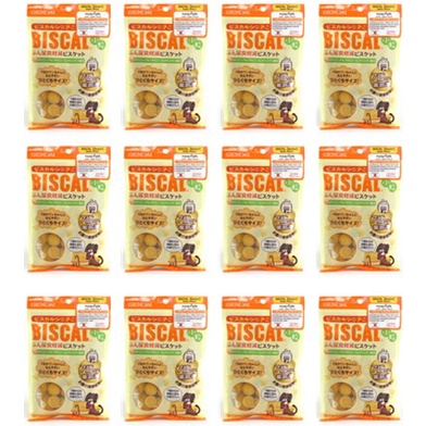 BISCAL (สูตร Senior) Set: 12Bag บิสกิตสำหรับสุนัข ลดกลิ่นอึ-กลิ่นฉี่ ...