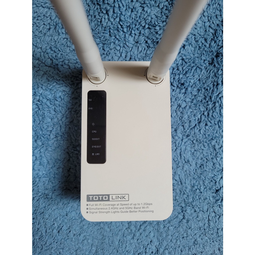 ตัวขยายสัญญาณ WiFi TOTOLINK Model EX1200M AC1200 Dual Band | Shopee ...