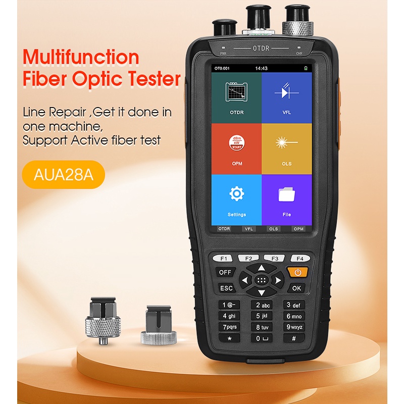 Comptyco Smart OTDR 1550nm พร้อม VFL/OPM/OLS หน้าจอสัมผัส OTDR Optical ...