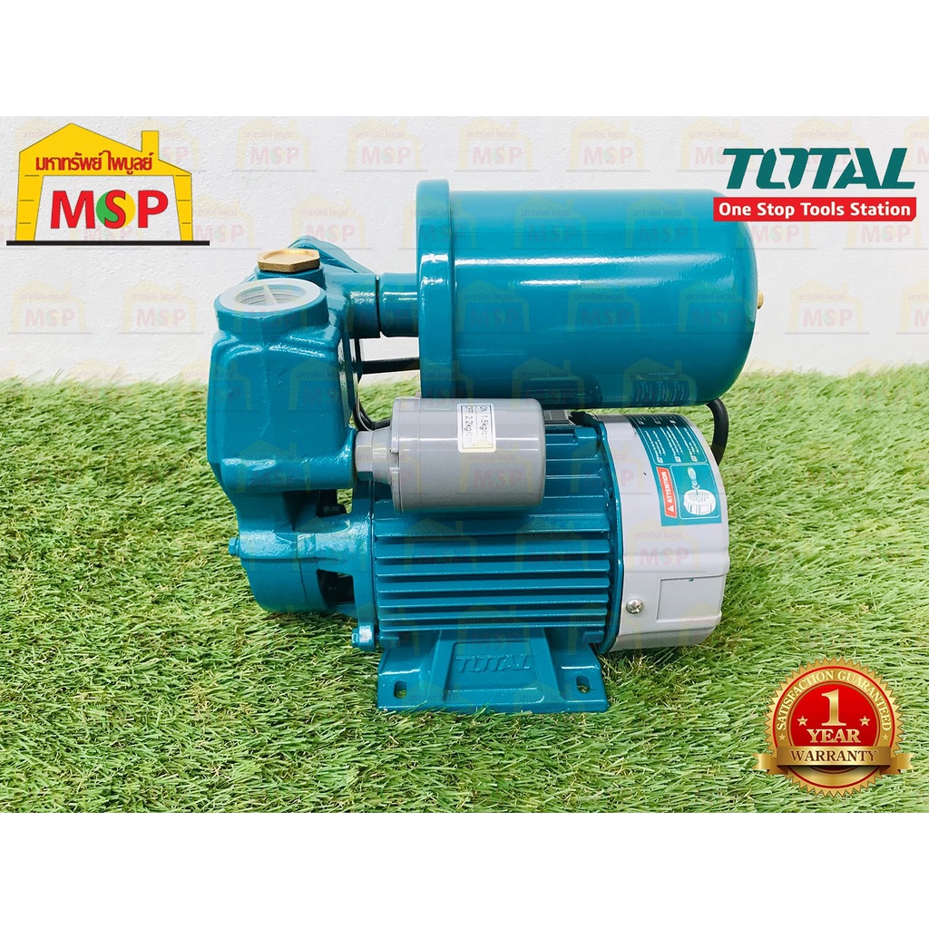 Total ปั๊มน้ำอัตโนมัติคงที่ TWP93706 ท่อ 1"x1" 370W 220V | Shopee Thailand