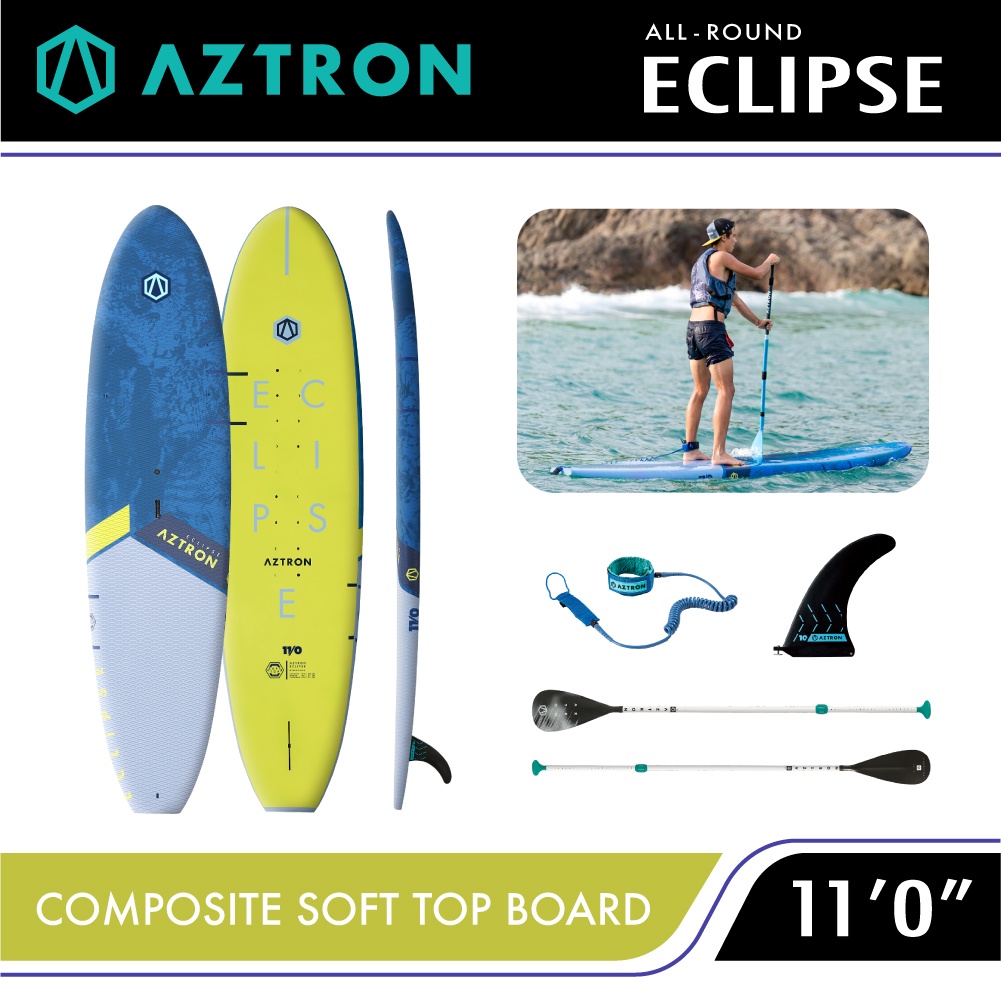 Aztron Eclipse 11'0" บอร์ดยืนพาย บอร์ดแข็ง มีบริการหลังการขาย รับประกัน 1 ปี | Shopee Thailand