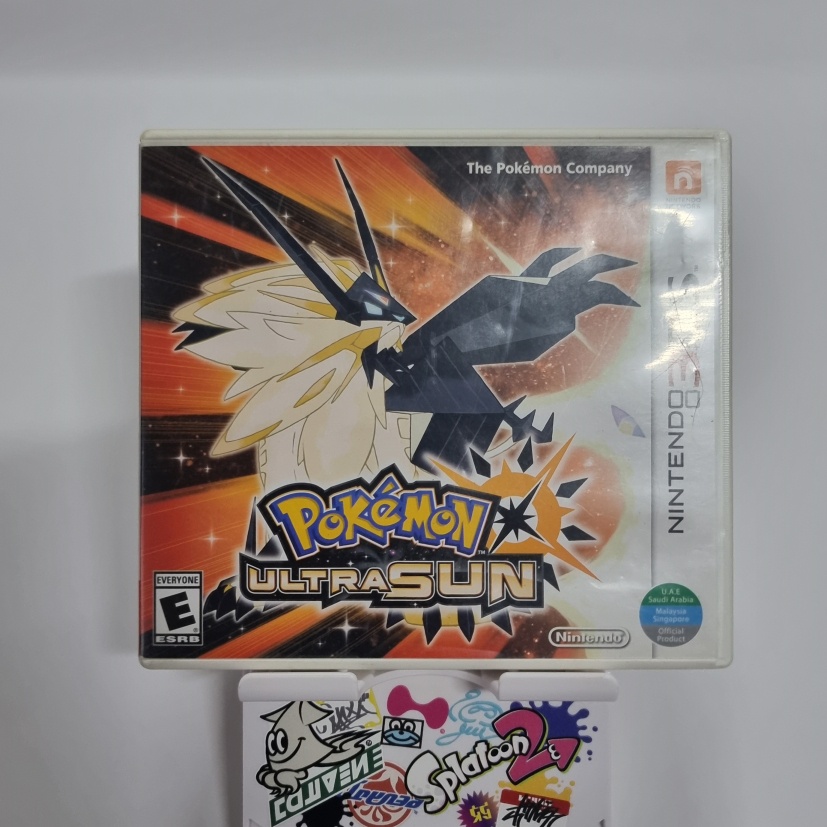 (มือ2) แผ่นเกม 3DS Pokemon Sun Ultra Sun Omega Ruby Alpha SapphireMoon ...