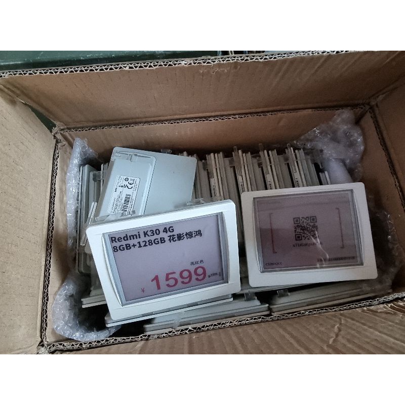 ป้ายราคา ePaper ขนาด 4.2 นิ้ว ยี่ห้อ SES Imagotag 3สี BWR สำหรับ DIY ...