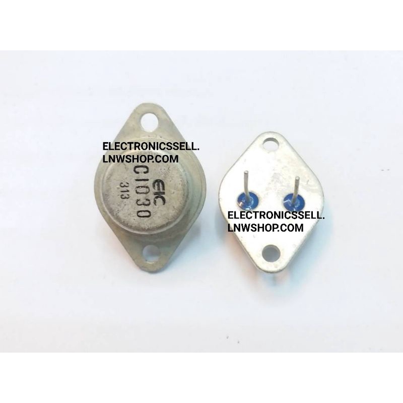 2SC1030 ทรานซิสเตอร์ 1pcs TRANSISTOR ยี่ห้อ EIC ตัวถัง TO-3 จานบิน ...