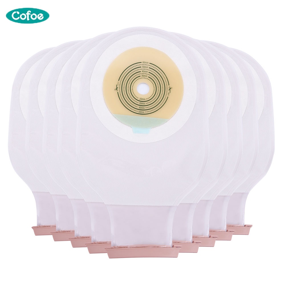 Cofoe ถุงเก็บอุจจาระหน้าท้อง แบบชิ้นเดียว 20-60 มม. (10 ชิ้น/กล่อง) | Shopee Thailand