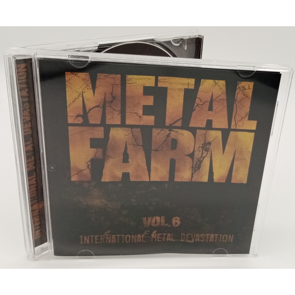 ซีดีเพลง METAL FARM ชุดที่ 6 งานเพลงรวมศิลปิน เมทัล แผ่นปั้มแท้ ปี 2552 17เพลง | Shopee Thailand