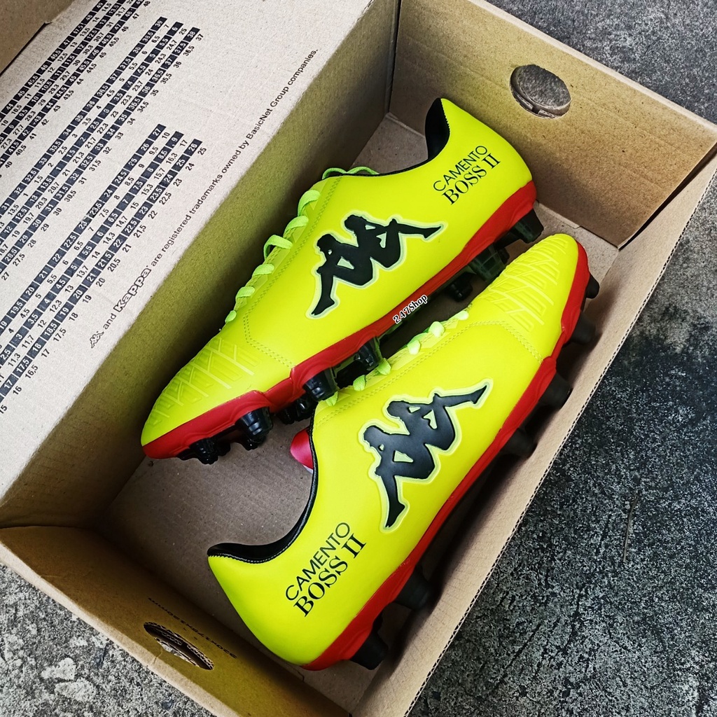 รองเท้าฟุตบอล KAPPA รุ่น CAMENTO BOSS II FG.AG รหัส GF-15H5 | Shopee Thailand