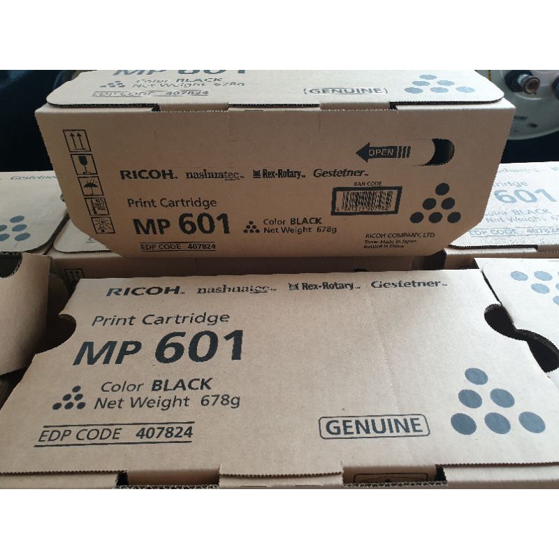 ตลับหมึก Ricoh MP601 Black Toner Cartridge Genuine Ricoh Brand ...
