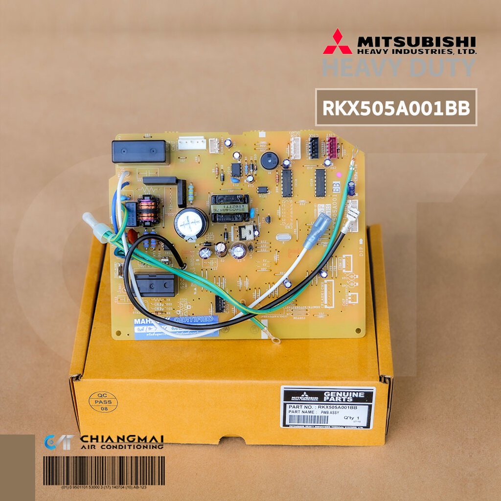 RKX505A021BB (RKX505A001BB) แผงวงจรแอร์ Mitsubishi Helavy Duty แผงบอร์ด ...