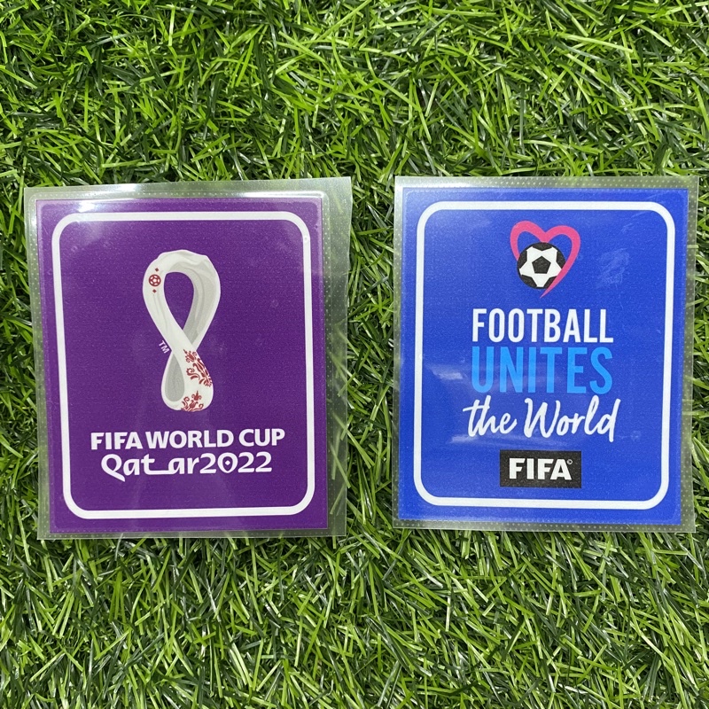 แผ่นแพทช์พีวีซี ลาย World cup 2022 Qatar patch wc patch 2022 | Shopee Thailand