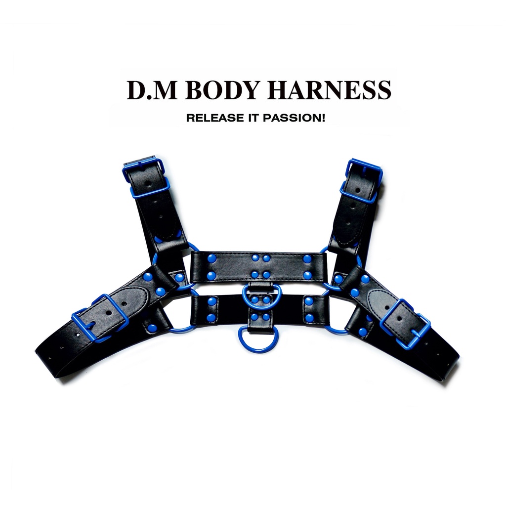D.M | Armored Body Harness รัดกล้าม รัดกล้ามหนัง เปิดก้น slave master ...