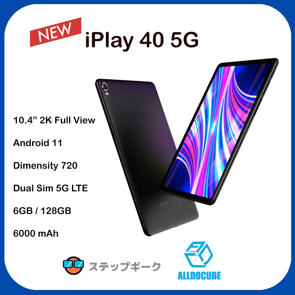 Alldocube iPlay 40 5G แท็บเล็ต จอ 10.4” RAM 6GB ROM 128GB android 11 5G | Shopee Thailand