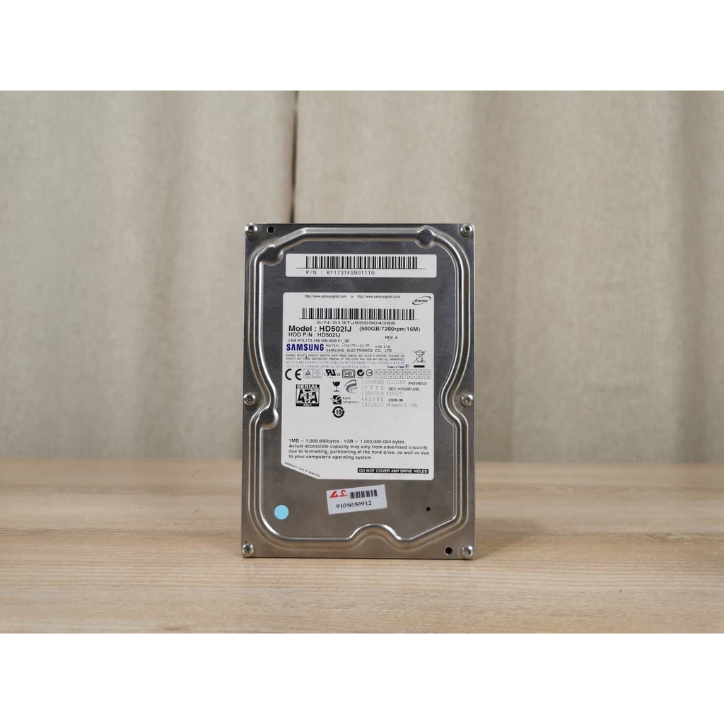 ฮาร์ดดิสไดร์ (Harddisk drive) รวมทุกแบรน WD BLUE / SEAGATE / TOSHIBA / 500GB SATA II 3.5 นิ้ว ...