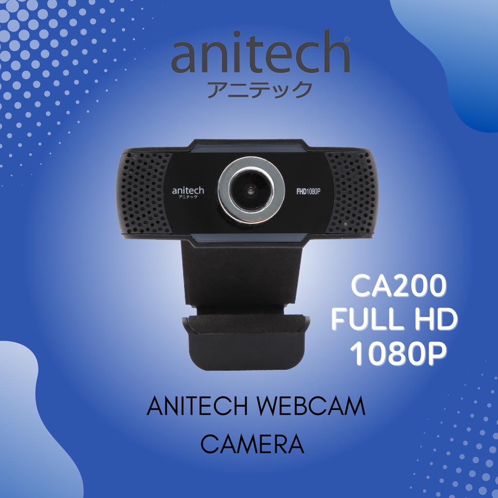 กล้องเว็บแคม Anitech Webcam Camera CA200 | Shopee Thailand