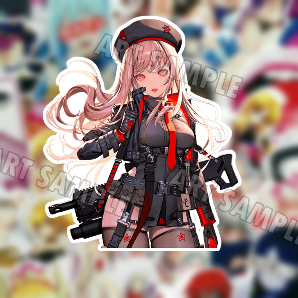 Nikke Game สติ๊กเกอร์ 2 ชิ้น GODDESS OF VICTORY NIKKE สติ๊กเกอร์ Rapi ...