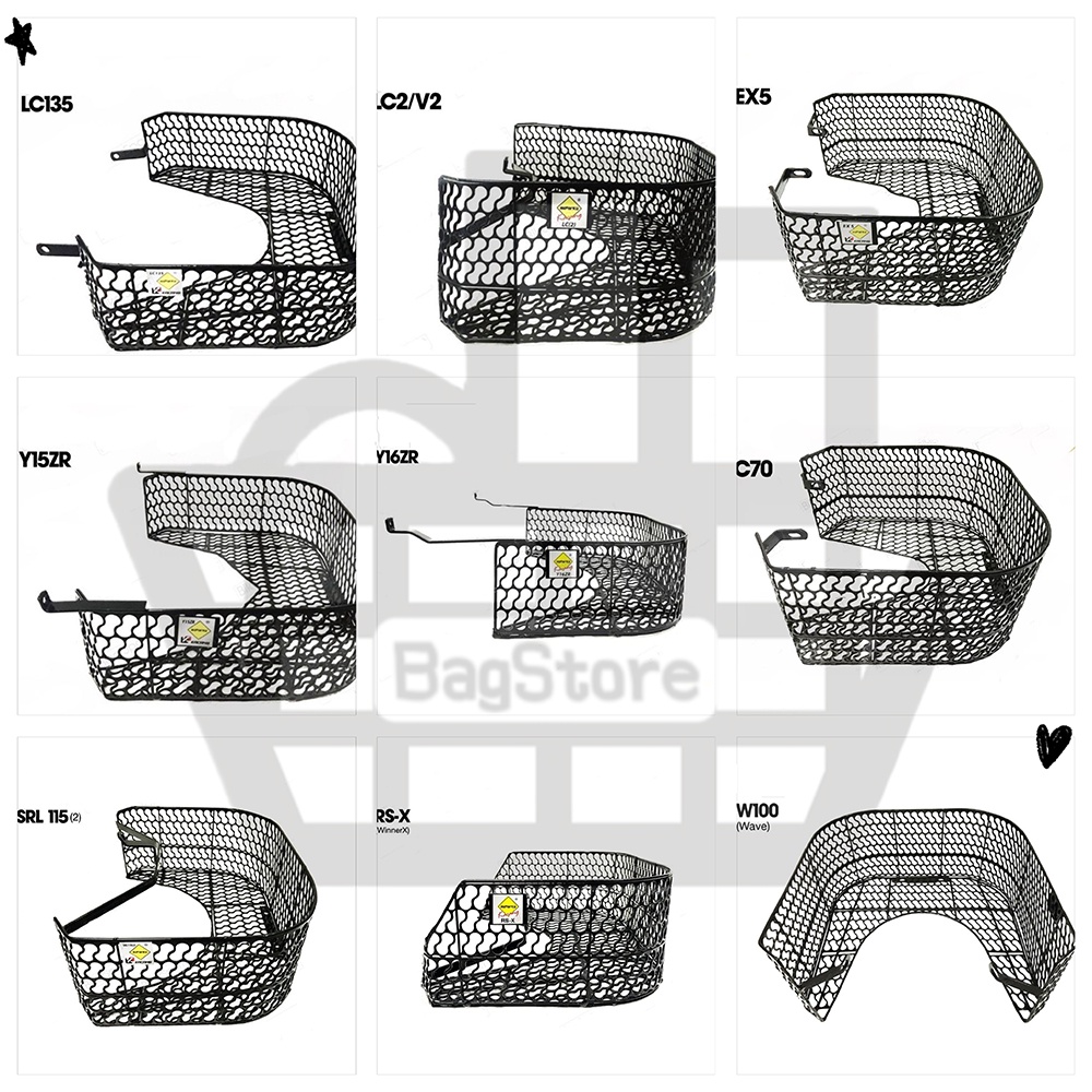 น็อต Raga LC135 V8 NEW EX5 EX5 DREAM C70 GBO GBO-J KRISS 1 KRISS 2 ...