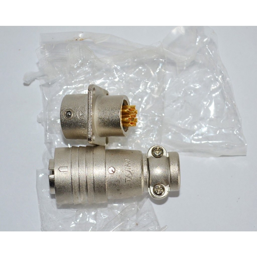 ่japan คอนเน็คเตอร์ คู่ (ตัวผู้ + ตัวเมียแบบติดแท่น) TAJIMI (Male & Female) 7 pin connectors ...