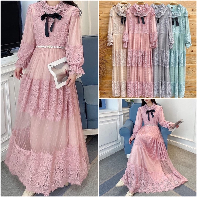 TATAOS BANGKOK BY BIG CHERIES NAYERA TUTU DRESS LUXURY GAMIS BRUKAT ...