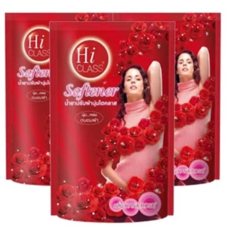 Hi Class น้ำยาปรับผ้านุ่ม 500 ML กลิ่น Hana ross | Shopee Thailand