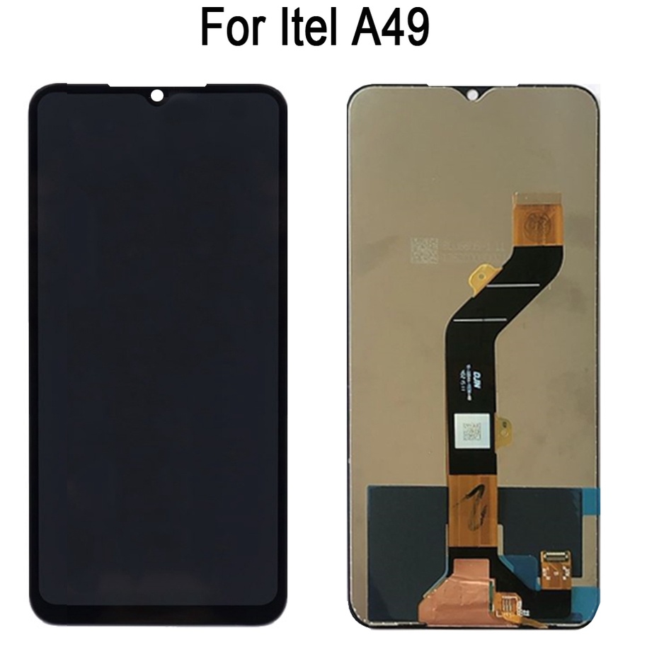 อะไหล่หน้าจอสัมผัสดิจิทัล LCD แบบเปลี่ยน สําหรับ Itel A49 A661L ...