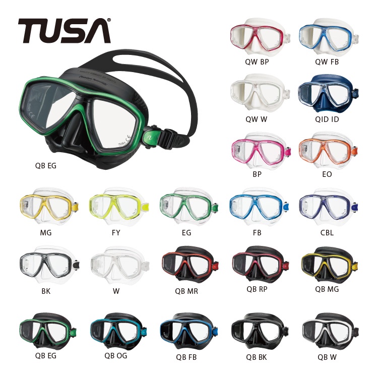 TUSA - Freedom Ceos Mask หน้ากากดำน้ำ *รุ่นมีเลนส์สายตา* สอบถามทางแชท ...