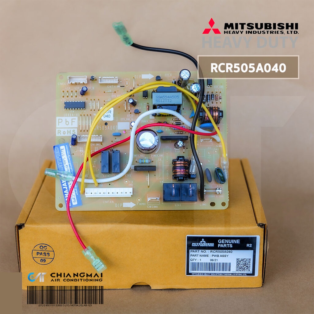 RCR505A040 แผงวงจรแอร์ Mitsubishi Helavy Duty แผงบอร์ดแอร์มิตซูบิชิ ...