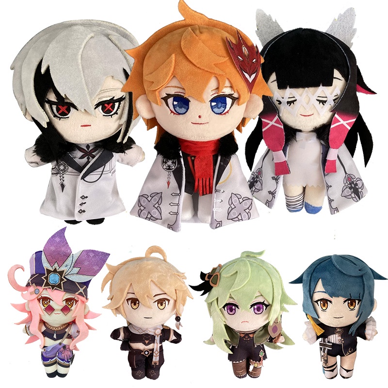 Ready Newest ตุ๊กตาอนิเมะ Cyno Dori Tartaglia Collei Aether Pantalone ...