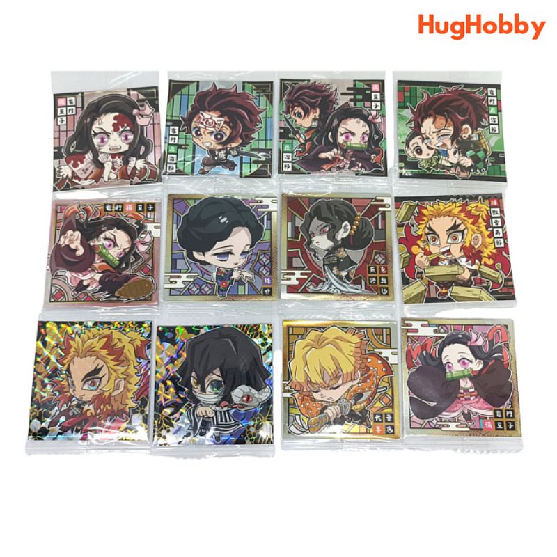 Demon Slayer: Kimetsu no Yaiba Deformed Seal Wafer [Sealed] | Shopee ...