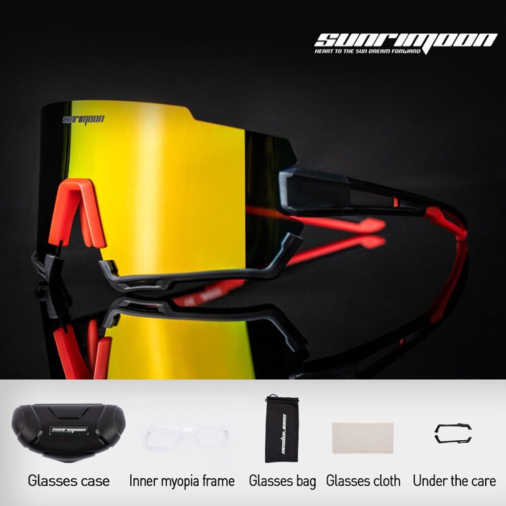 แว่นตาปั่นจักรยาน SUNRIMOON รุ่น JN002 | Shopee Thailand