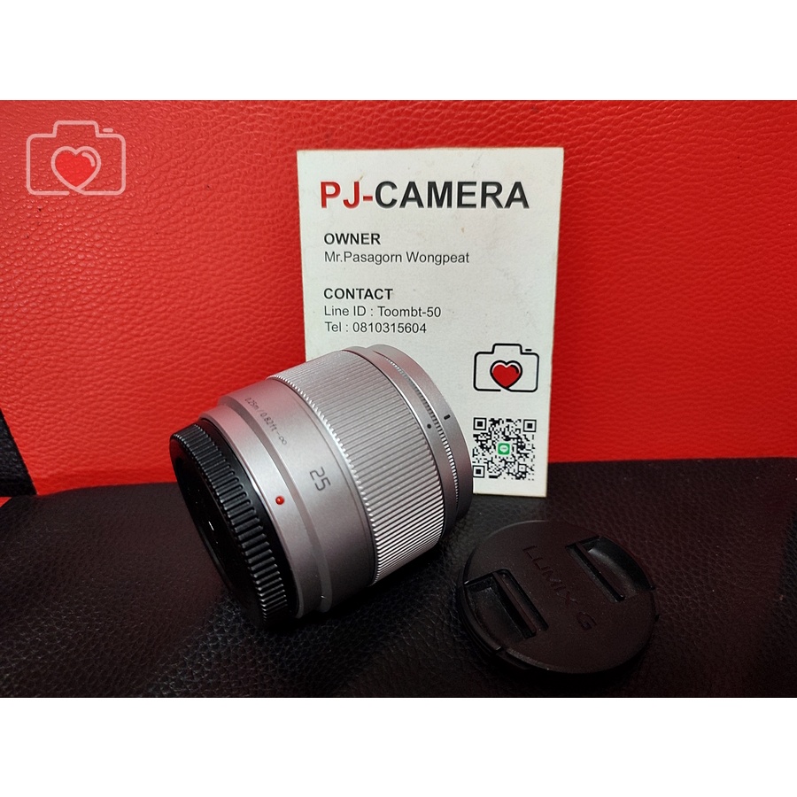 Panasonic 25mm f/1.7 สีดำ สภาพสวย | Shopee Thailand