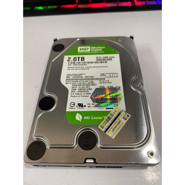 HDD Brand Western (Wd)ใช้กับกล้องวงจรปิดและ CCTV ขนาด 2Tb / 4Tb /6Tb ...