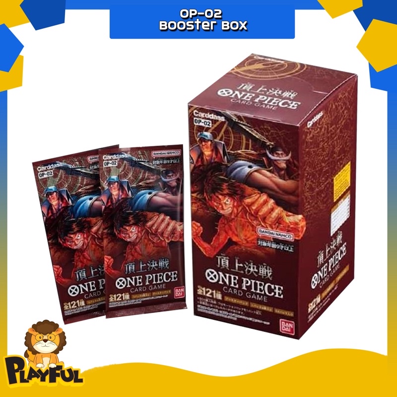[One Piece Card Game] Booster Box - (OP02) พร้อมส่ง ของแท้ มอก. 100% ...