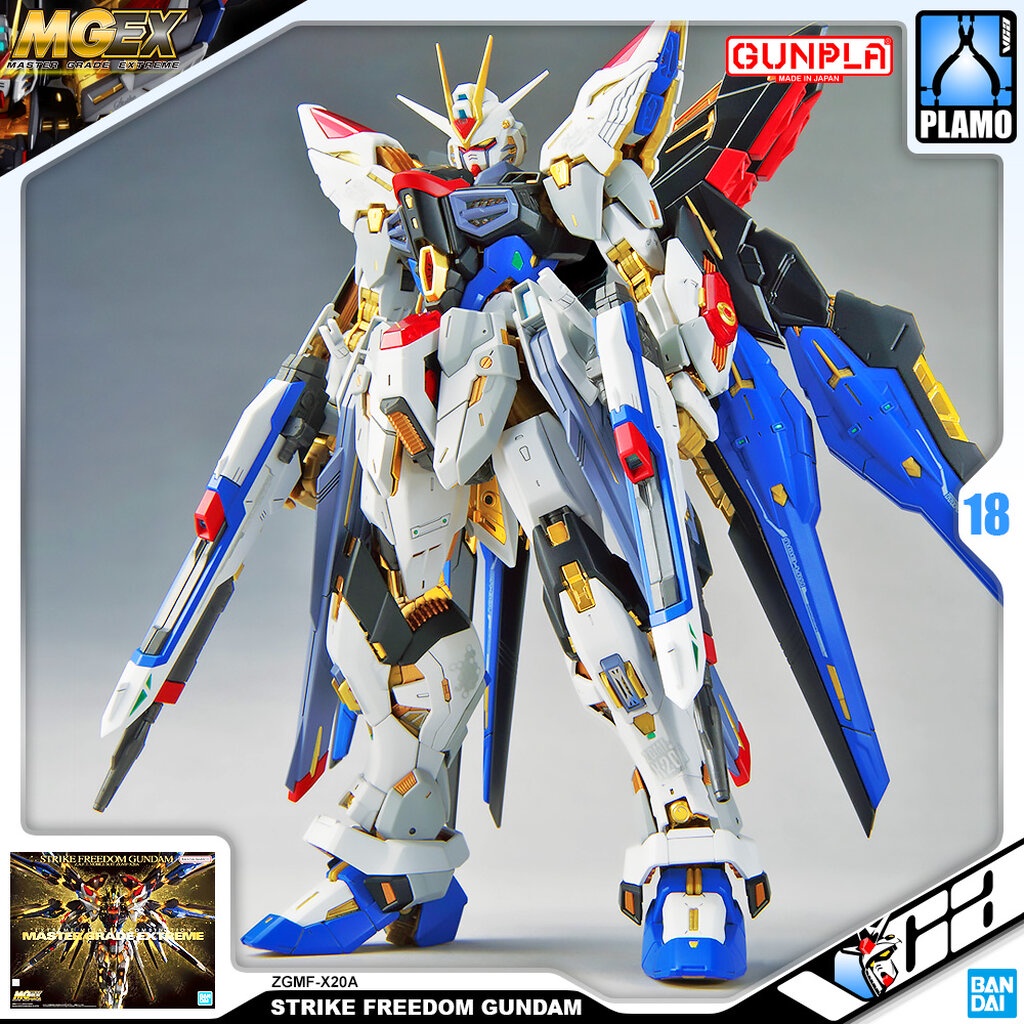 VCA 🌟 BANDAI GUNPLA MASTER GRADE EXTREME MGEX MG 1/100 ZGMF-X20A STRIKE ...