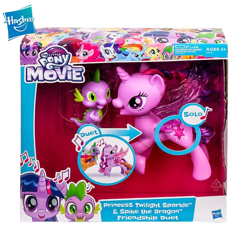 Hasbro My Little Pony Action Figures Model Twilight Sparkle Kawaii ...