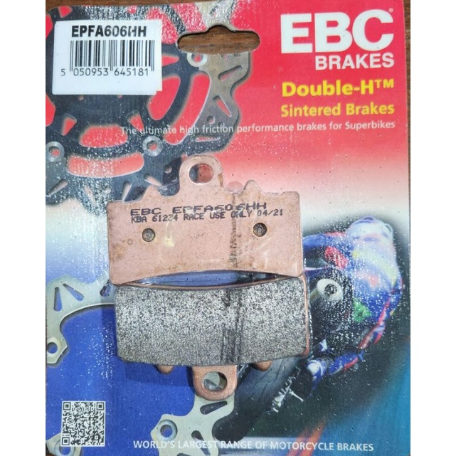 ผ้าเบรค EBC Brakes Big Bike/ผ้าหน้า BMW G310, C400 /KTM 390 Duke, 390 ...
