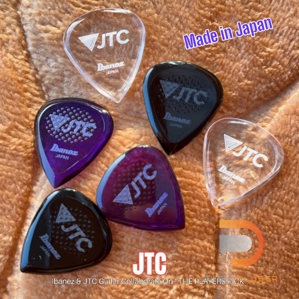 Ibanez JTC Pick THE PLARERS PICK แิ้คกีตาร์รุ่นยอดนิยมงานจากญี่ปุ่นคุณภาพดีเยี่ยมมีให้เลือก 3สี ...