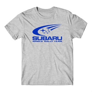 SUBARU IMPREZA WORLD RALLY T SHIRT เสื้อยืด คอกลม แรลลี่ ซูบารุ ผ้า ...