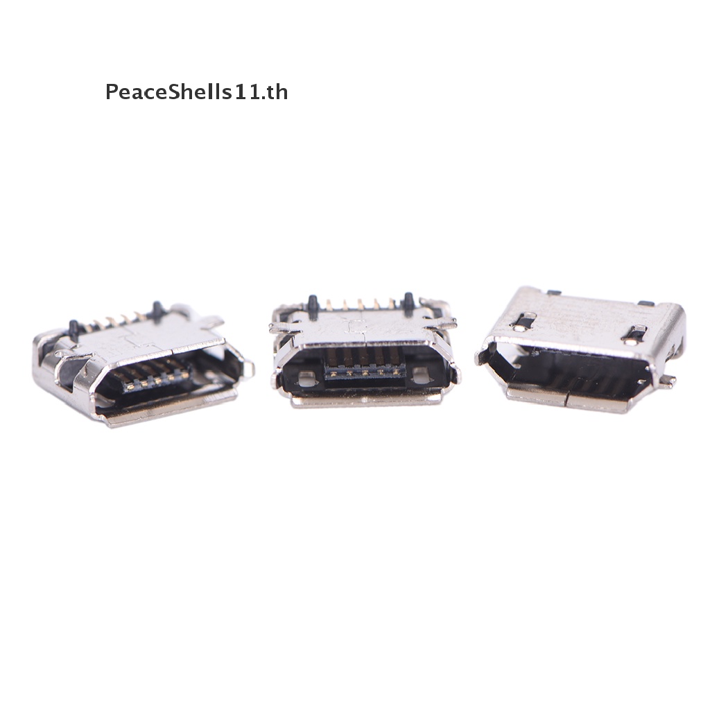 Peaceshells ซ็อกเก็ตชาร์จ Micro USB 5pin B type ตัวเมีย สําหรับเชื่อม ...