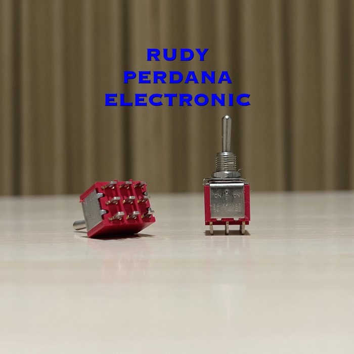 Toggle SWITCH TOGLE SWITCH 9 PIN ON ON 2A 250V 5A 120V KN1-73 | Shopee ...