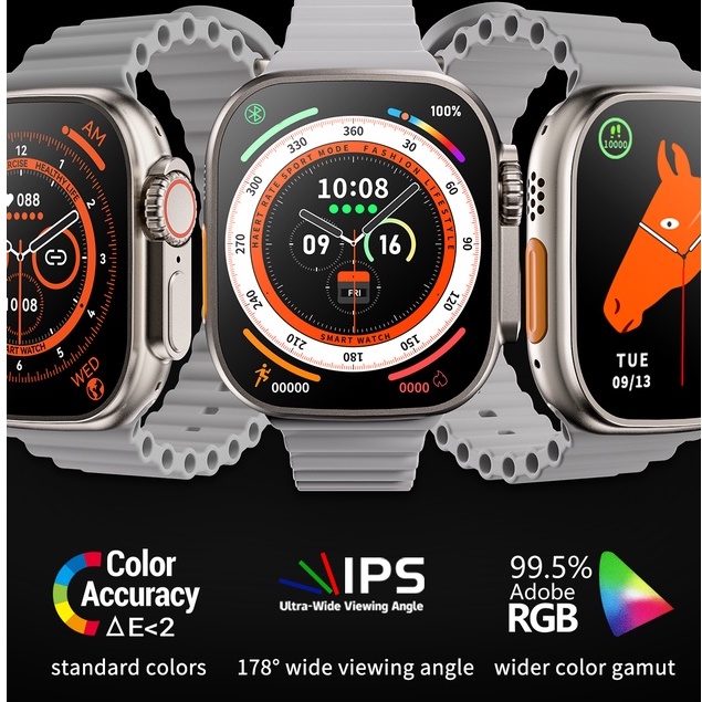 Huaqiangbei ZORDAI Z8 Ultra/Z8 Ultra Max นาฬิกาข้อมือสมาร์ทวอทช์ บลูทูธ ...