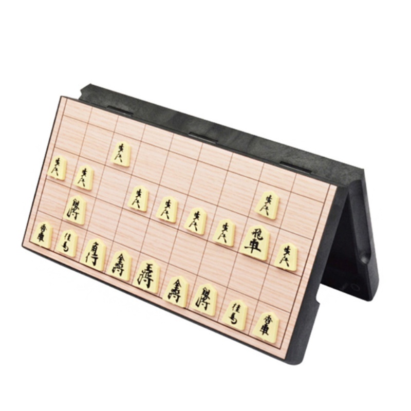 Japan Shogi Set Magnetic Foldable Japanese Chess Game Board Game ...