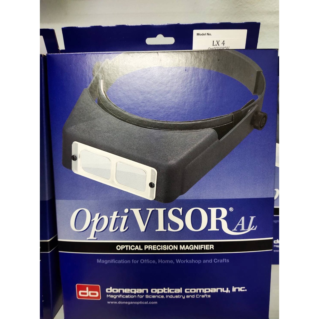 แว่นขยายสวมหัว Opti VISOR AL แว่นขยาย แว่นขยายแกะสลัก รุ่น XL3,4,5,7 ...
