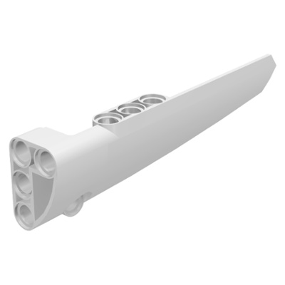 Lego part (ชิ้นส่วนเลโก้) No.64393 Technic, Panel Fairing # 6 Long ...