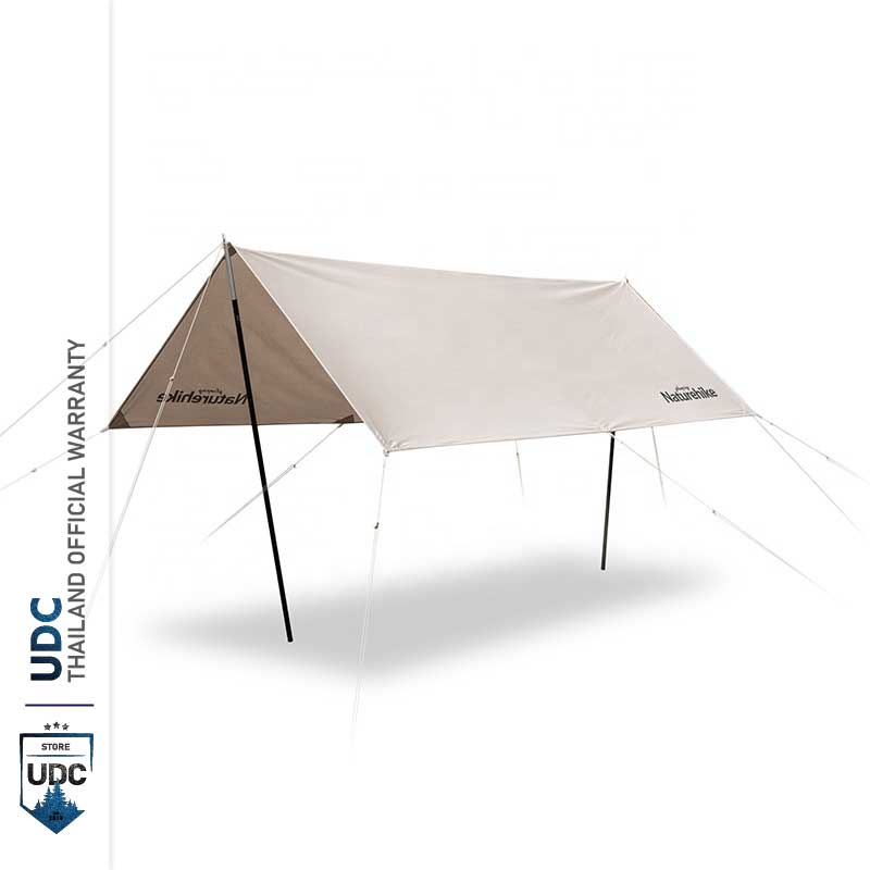 [ประกันศูนย์ | แท้100%] Cotton Square Tarp Glamping ไม่รวมเสา tarp ...