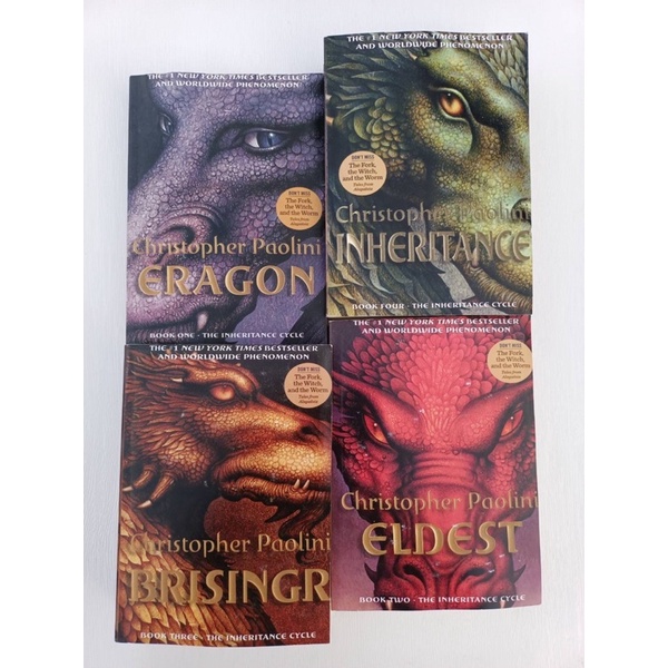 หนังสือวรรณกรรมเยาวชน แนวแฟนตาซี The Inheritance cycle เซต 4 เล่ม ...