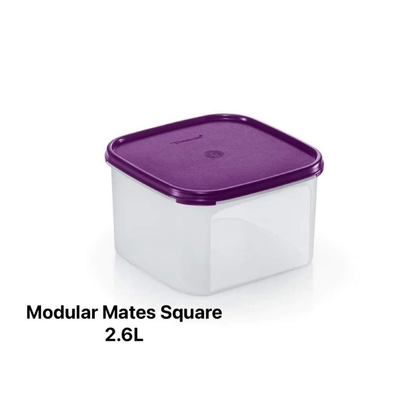 Tupperware Modular Mates Square ภาชนะเก็บอาหาร ของแท้ | Shopee Thailand