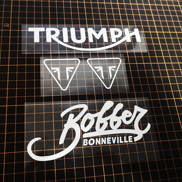 Go Triumph Triumph สติกเกอร์สะท้อนแสง กันน้ํา สําหรับติดตกแต่งรถ ...