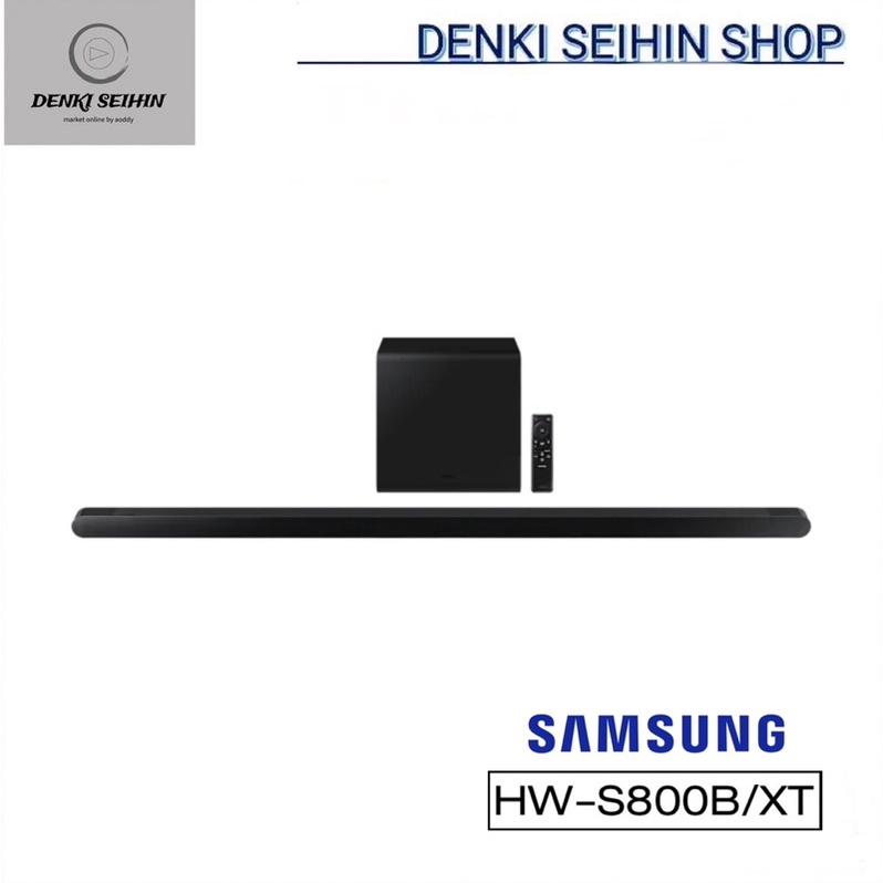 SAMSUNG ลำโพงซาวด์บาร์ 3.1.2 Ch Ultra Slim Soundbar HW-S800B Model HW ...