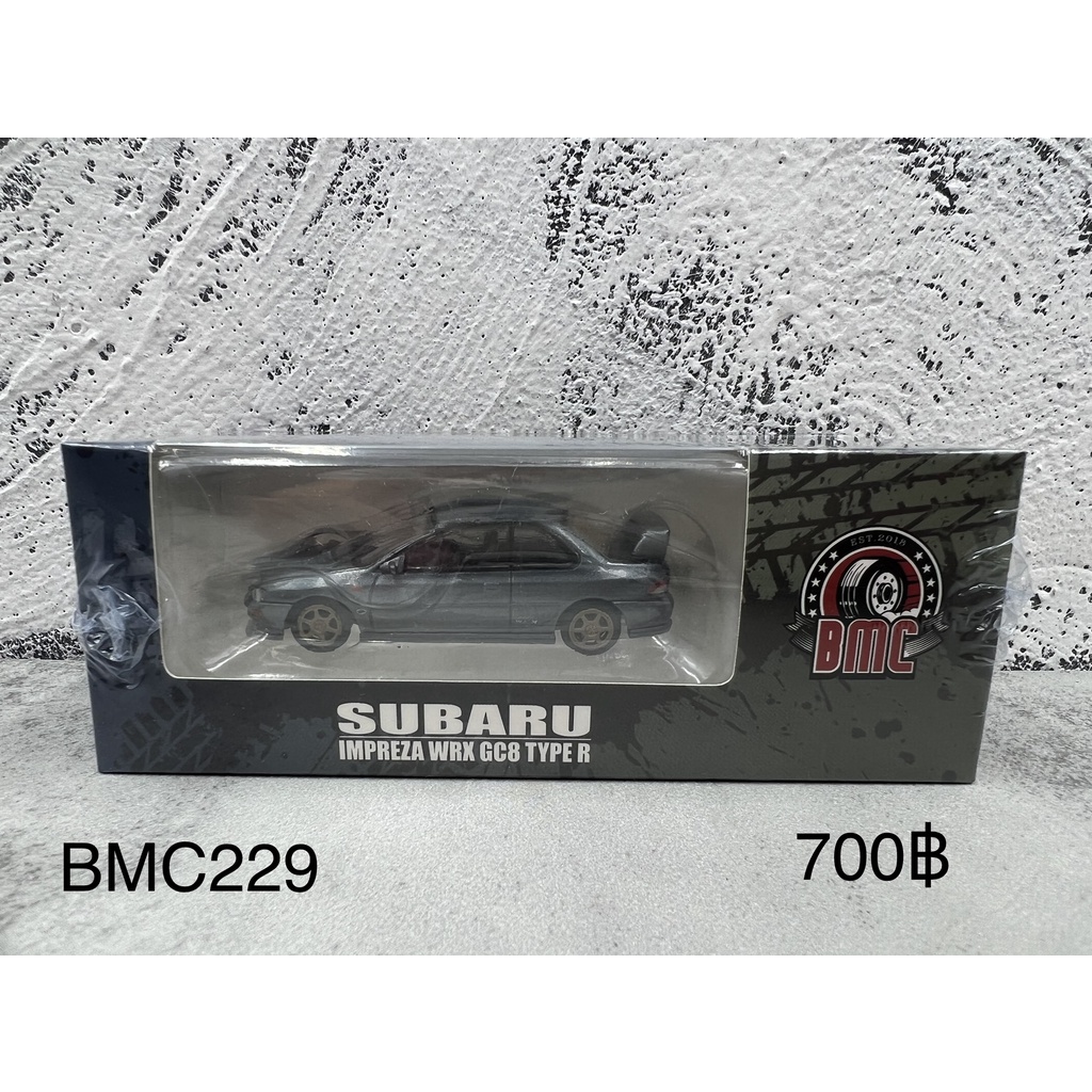 Bmc229 Bm Creations 1 64 Subaru Wrx Type R 3 4 6 Grey Rhd Shopee